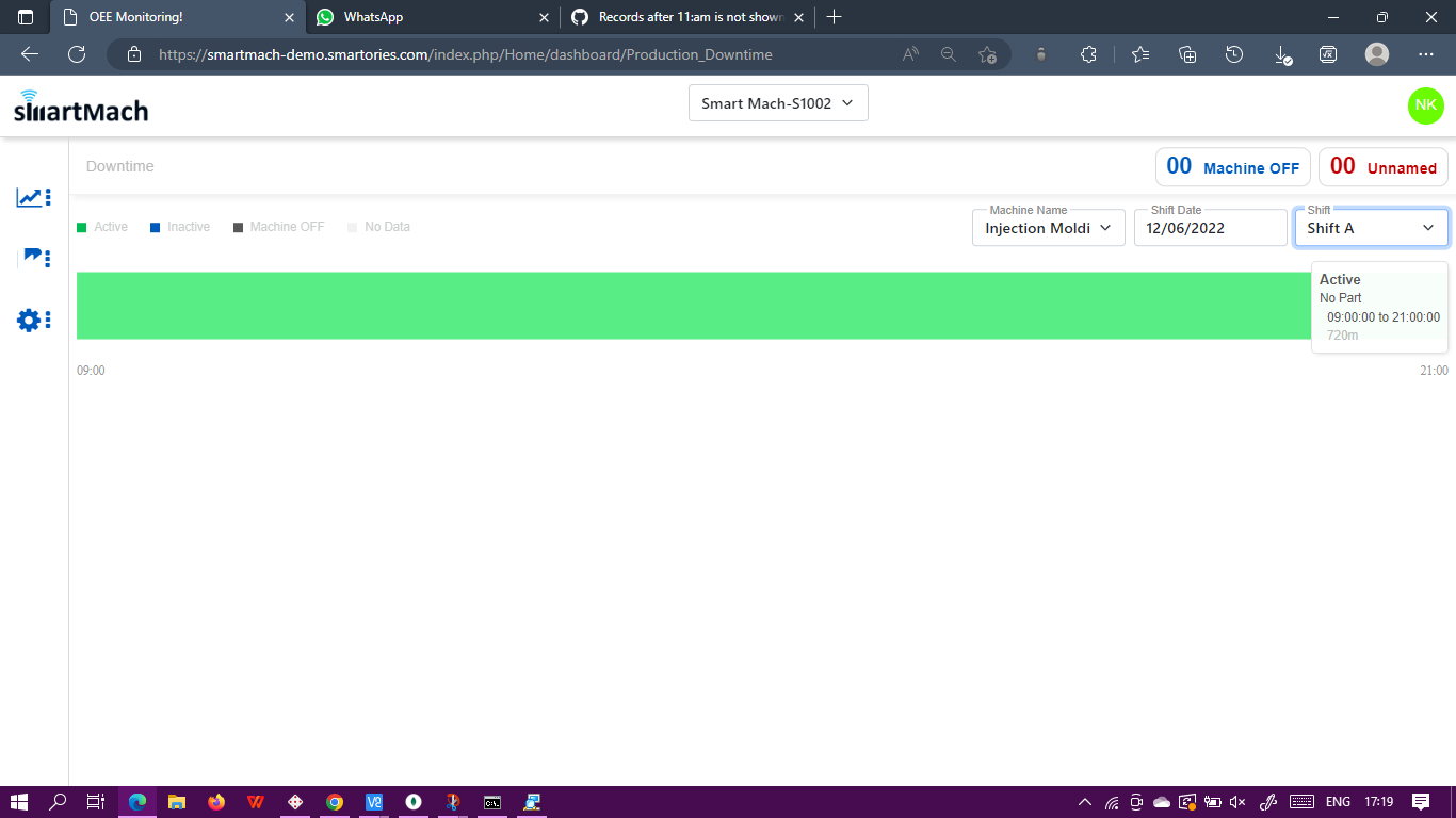 Records after 11:am is not shown in quality rejects · Issue #64 · SmartMach/webapp-v1 · GitHub