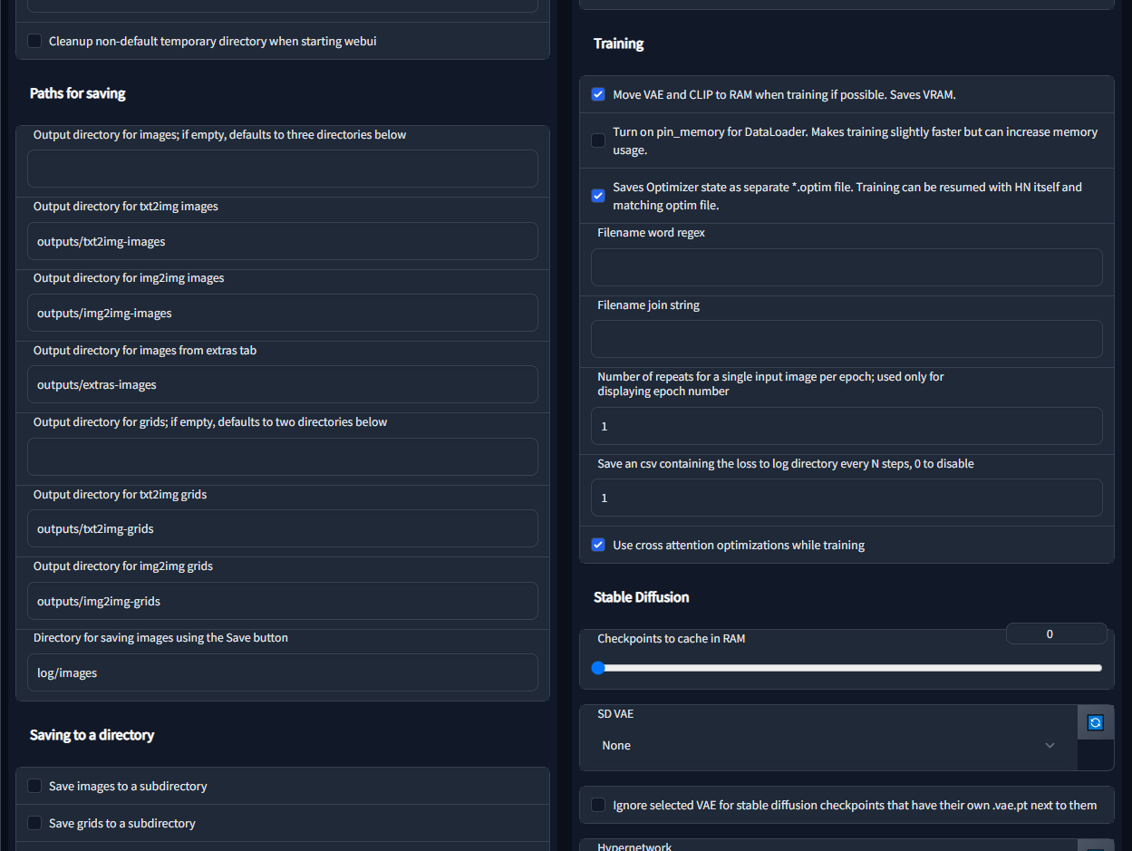 Textual inversion training · Issue #144 · camenduru/stable-diffusion-webui-colab · GitHub