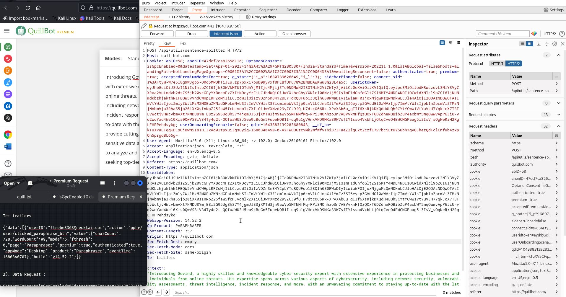 GitHub - MrGovindDubey/QuillBot-Premium: This userscript written in JavaScript exploits a bug in ...