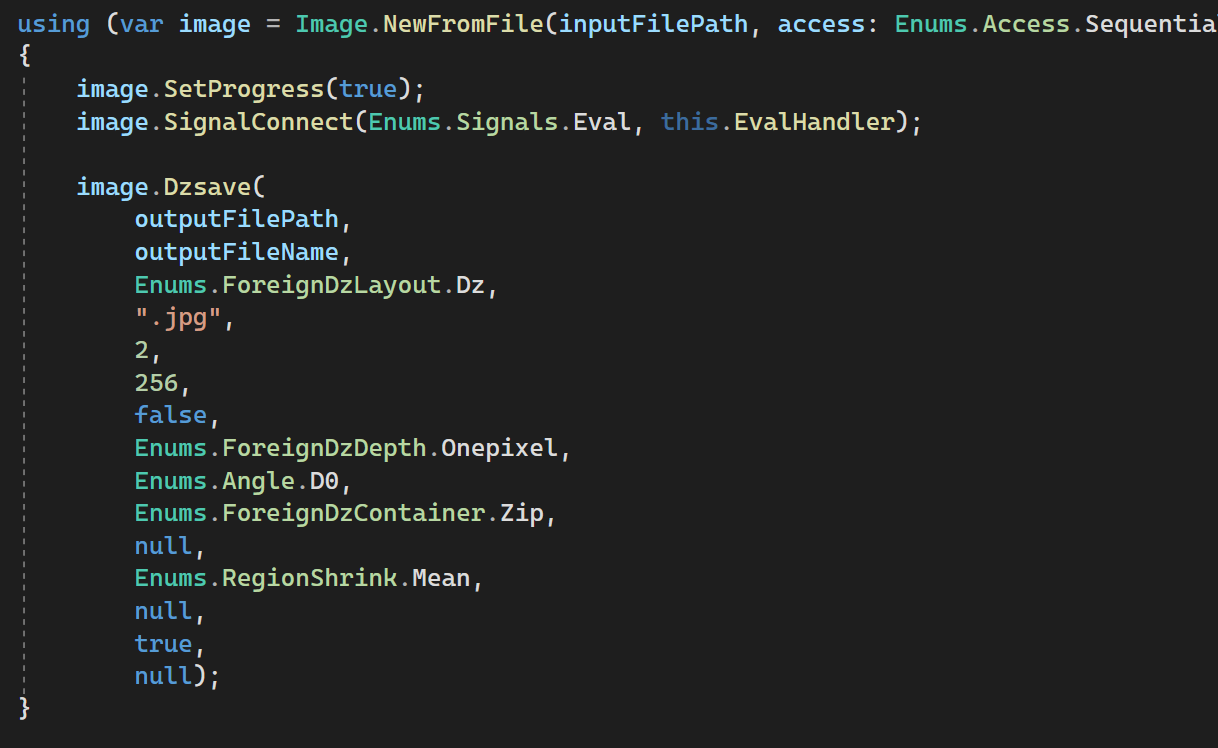 Netvips DzSave Linux X64 Output How to control Zoomlevels · libvips libvips · Discussion #3162 ...