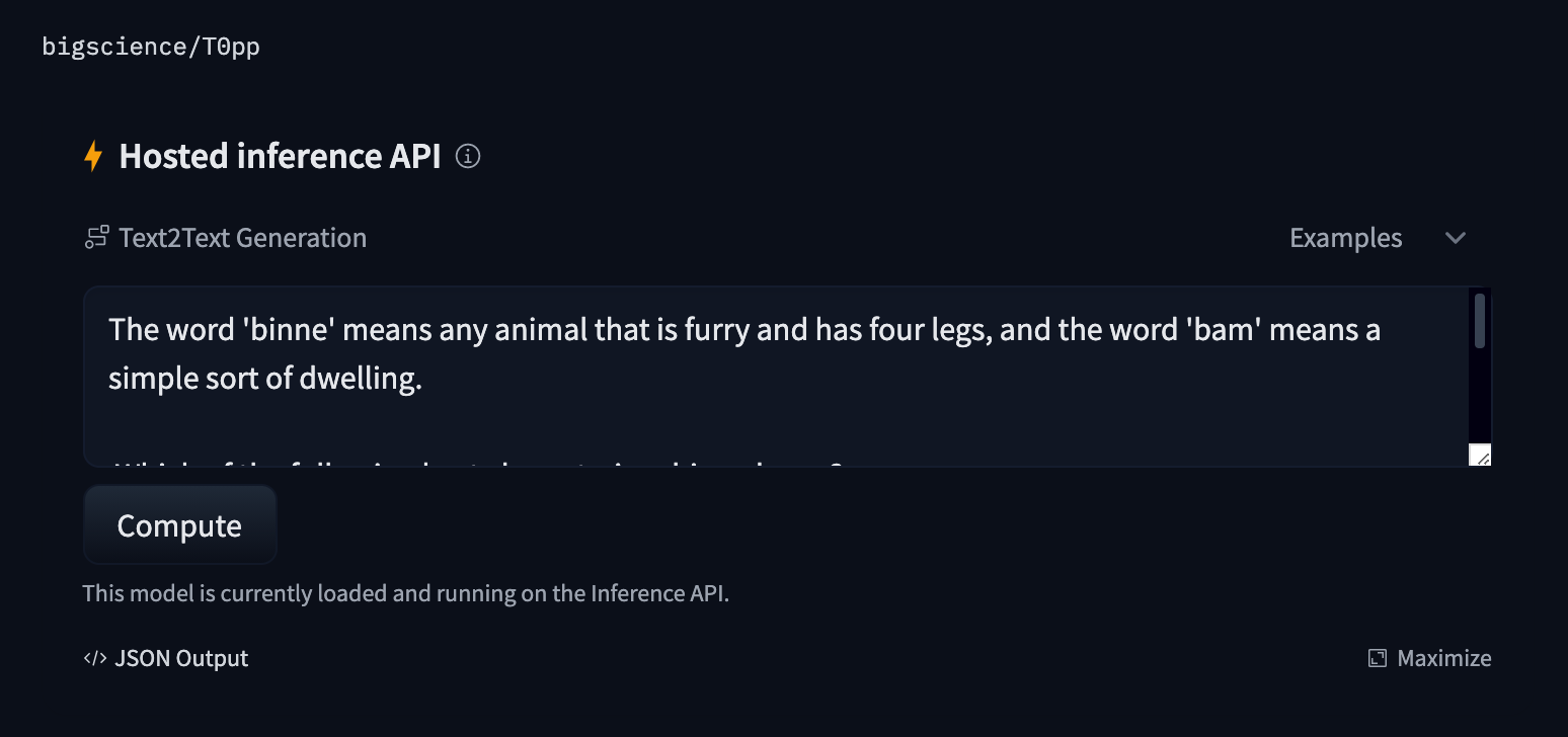 Implement widget input examples selector by mishig25 · Pull Request #438 · huggingface ...