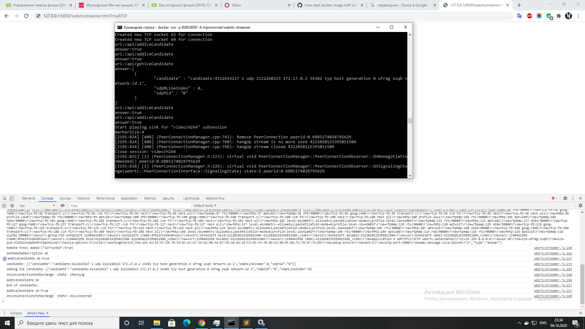 How start docker image with active turn server? · Issue #351 · mpromonet/webrtc-streamer · GitHub