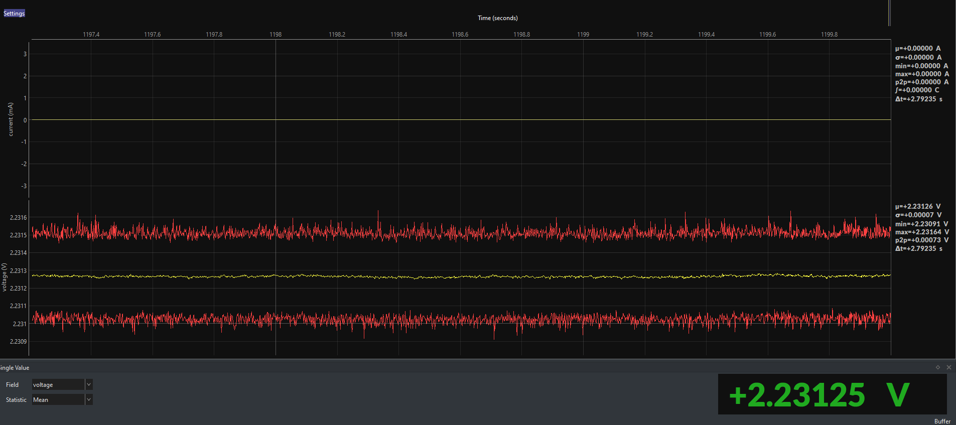 [Bug]: Wrong voltage value in oscilloscope view · Issue #175 · jetperch/pyjoulescope_ui · GitHub