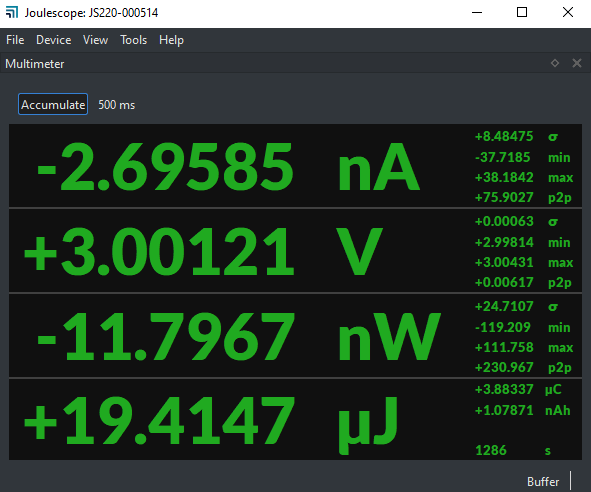 [Bug]: Wrong voltage value in oscilloscope view · Issue #175 · jetperch/pyjoulescope_ui · GitHub