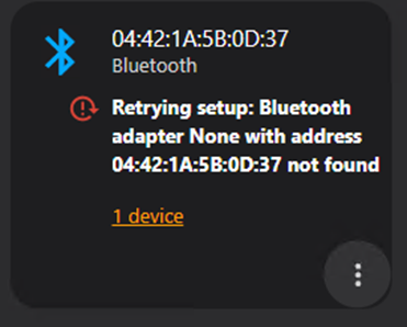 BlueTooth integration no more working after a while using Virtual Box with a ASUS USB-BT500 ...