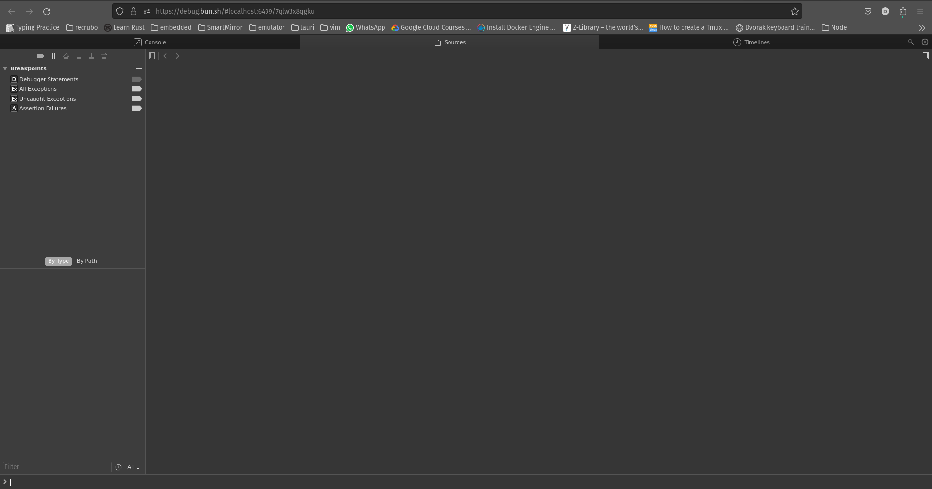 Bun inspector fails to load when ran inside a docker container · Issue ...