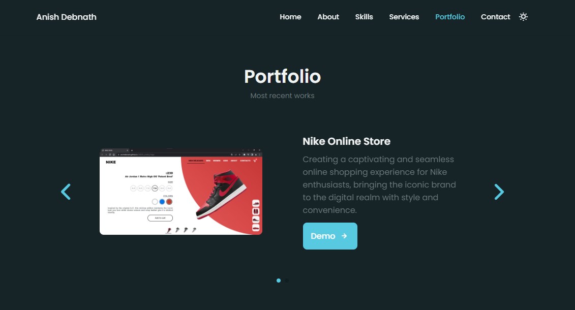 GitHub - AnishDebnath/Personal-Portfolio: My personal portfolio website ...