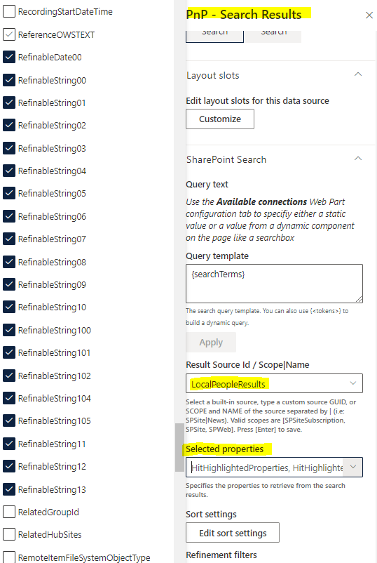 Issue with RefinableString and LocalPeopleResults · microsoft-search pnp-modern-search ...