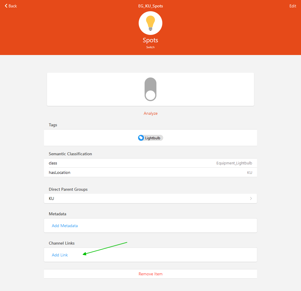 Adding channel links via Item does not work · Issue #1618 · openhab/openhab-webui · GitHub