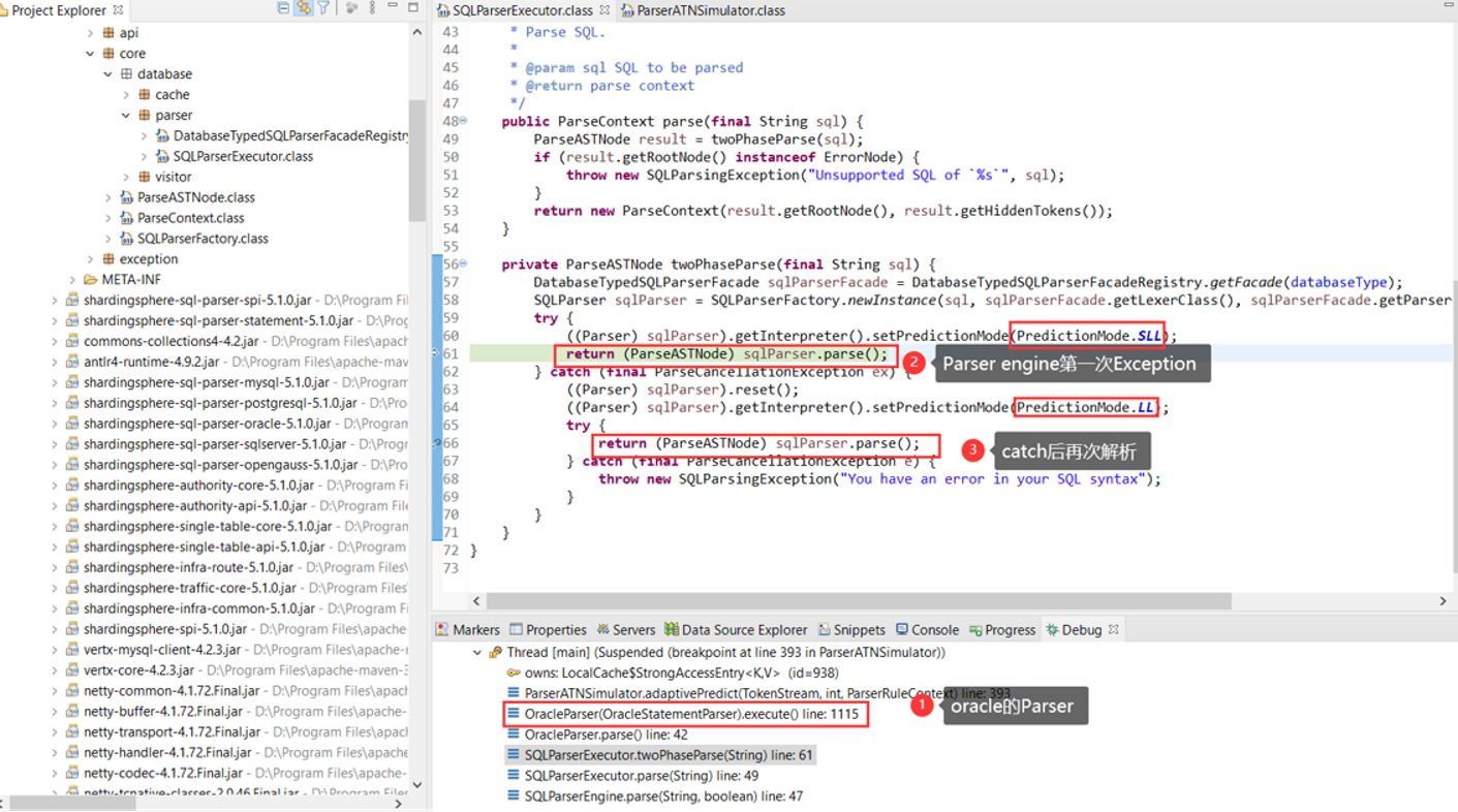 Parser engine‘s compatible issues with oracle · Issue #16841 · apache/shardingsphere · GitHub