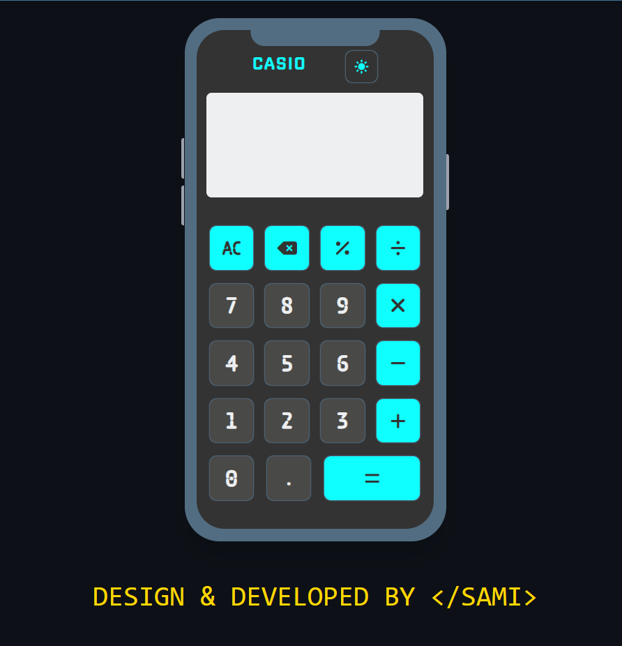 GitHub - SAMI-THAKUR/CALCULATOR GitHub - SAMI-THAKUR/CALCULATOR