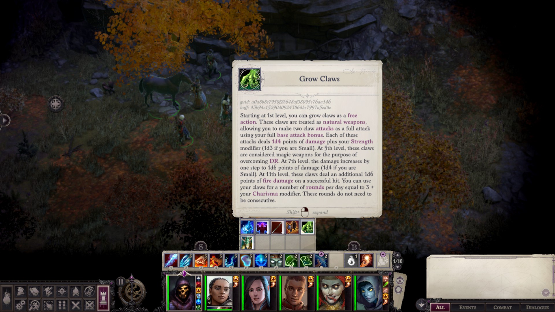 True Dragon mythic power broke my draconic claws · Issue #195 · Truinto/DarkCodex · GitHub