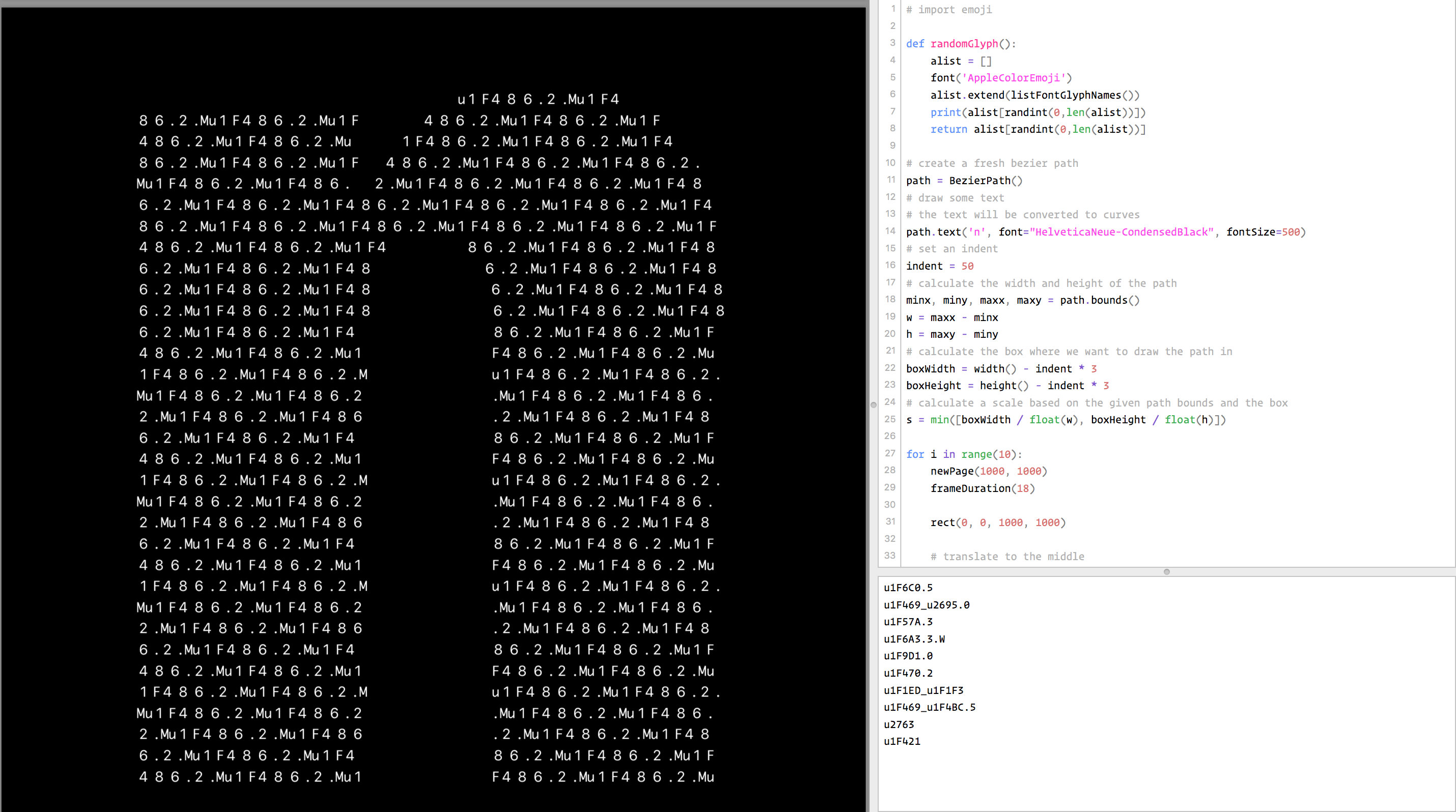 Emoji encoding and permissions problem · Issue #217 · typemytype/drawbot · GitHub