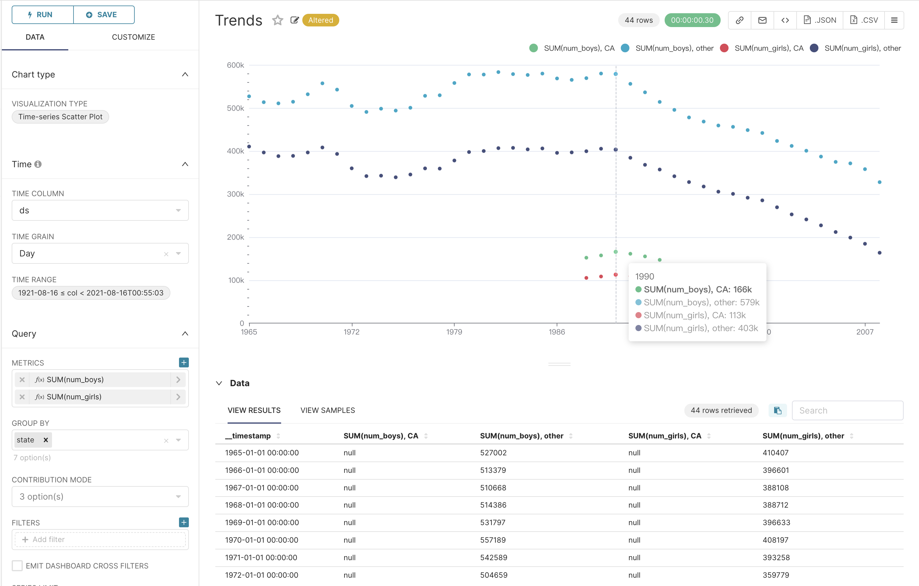 feat(plugin-chart-echarts): rich tooltip in ts chart supports scroll and highlighted by ...