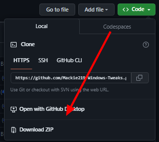 GitHub - Mackie219/Windows-Tweaks: Registry and bat files That quickly modify windows 10 and 11