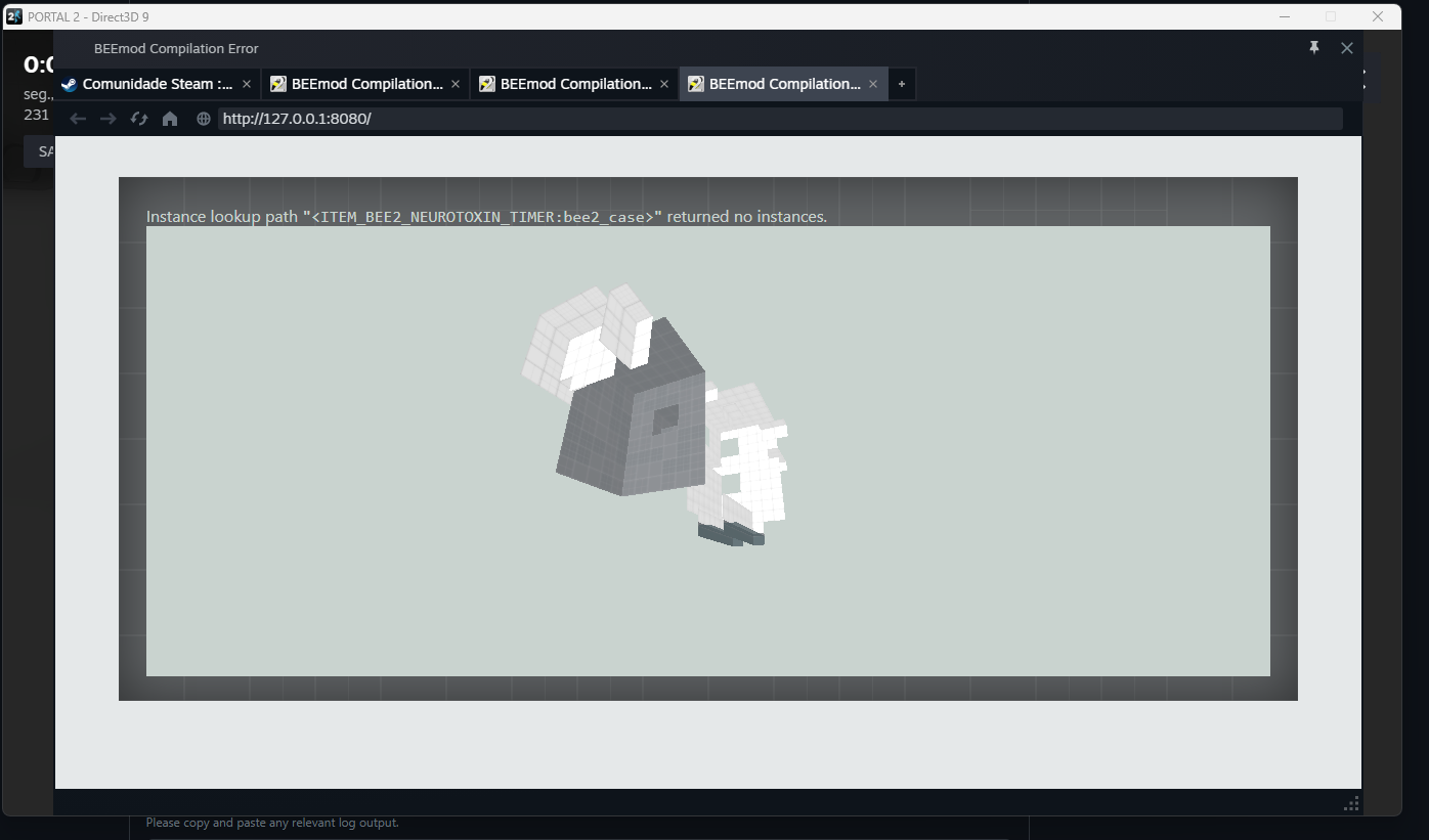 I Having a Timer Neotoxic Bee Compiler Error · Issue #1971 · BEEmod/BEE2.4 · GitHub