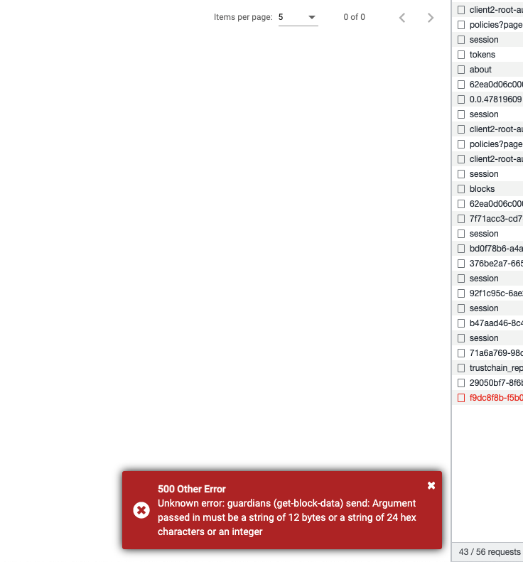 Pagination addon error in 2.3.0 · Issue #1130 · hashgraph/guardian · GitHub