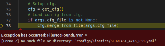 SLOWFAST_4x16_R50.yaml file · Issue #3 · OpenGVLab/UniFormerV2 · GitHub