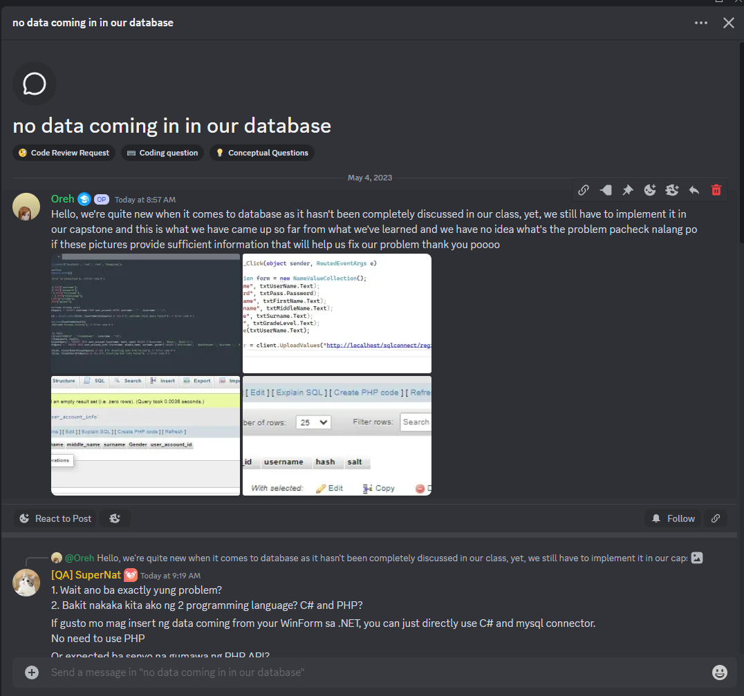 Hit or Miss on Auto Tagging · Issue #142 · ProgrammingPhilippines/progphil-bot · GitHub