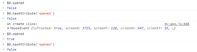 When can we use the "reflect" and "attribute" property options? · Issue ...