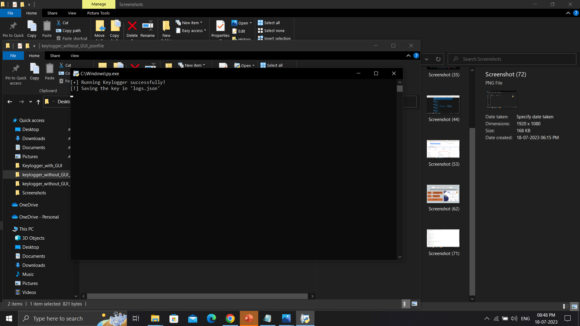 GitHub - Sai-Durgapu/Keylogger-Capturing-Keystrokes-IBM-cybersecurity ...