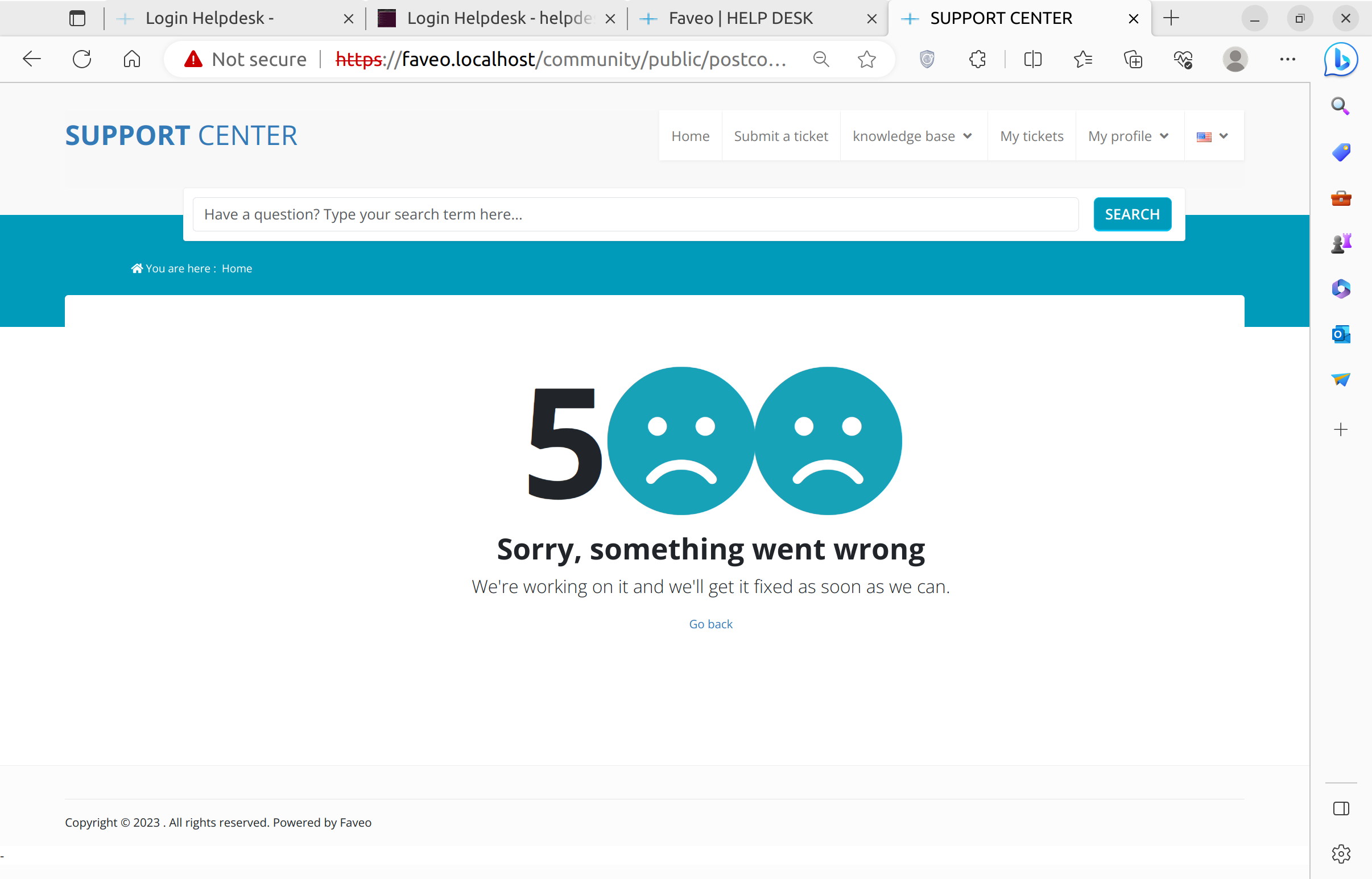 Agent Panel Issues · Issue 8235 · Ladybirdwebfaveo Helpdesk · Github 