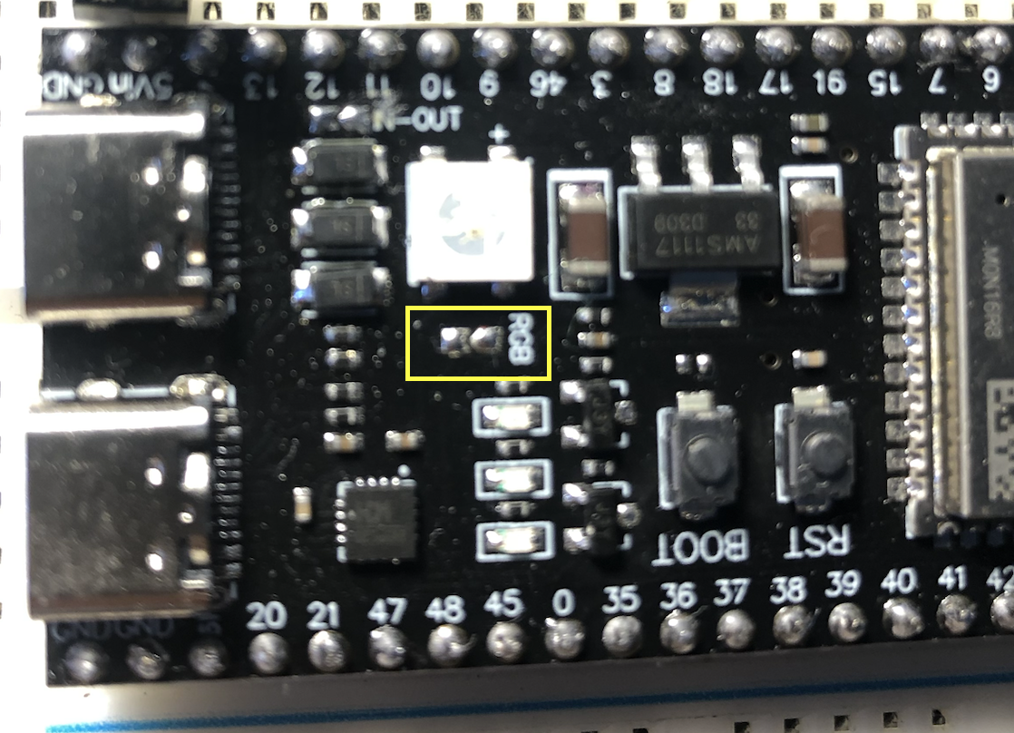 ESP32-S3 Blink example does not work (IDFGH-6927) · Issue #8547 · espressif/esp-idf · GitHub