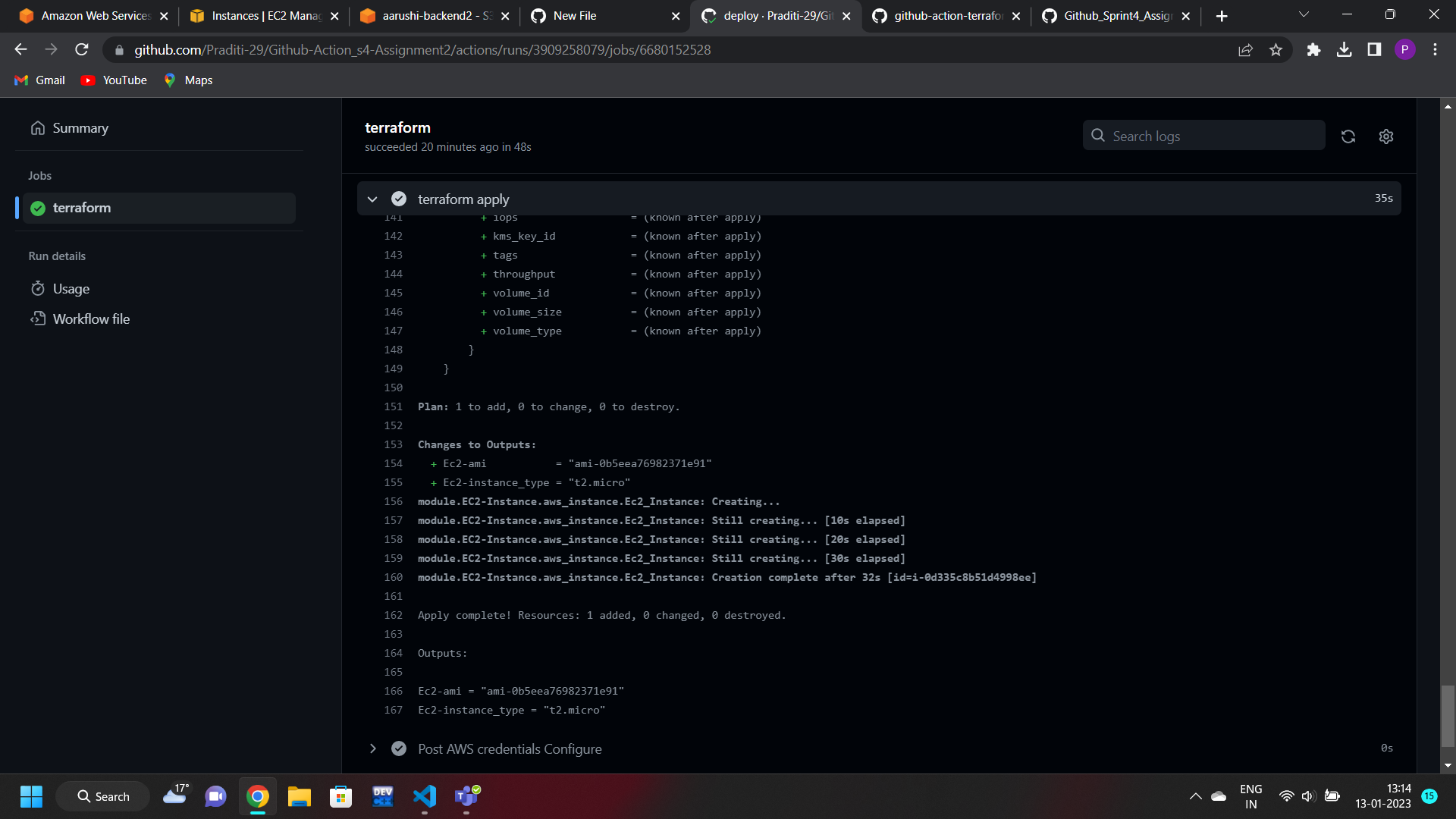 GitHub - Praditi-29/Github-Action_s4-Assignment2