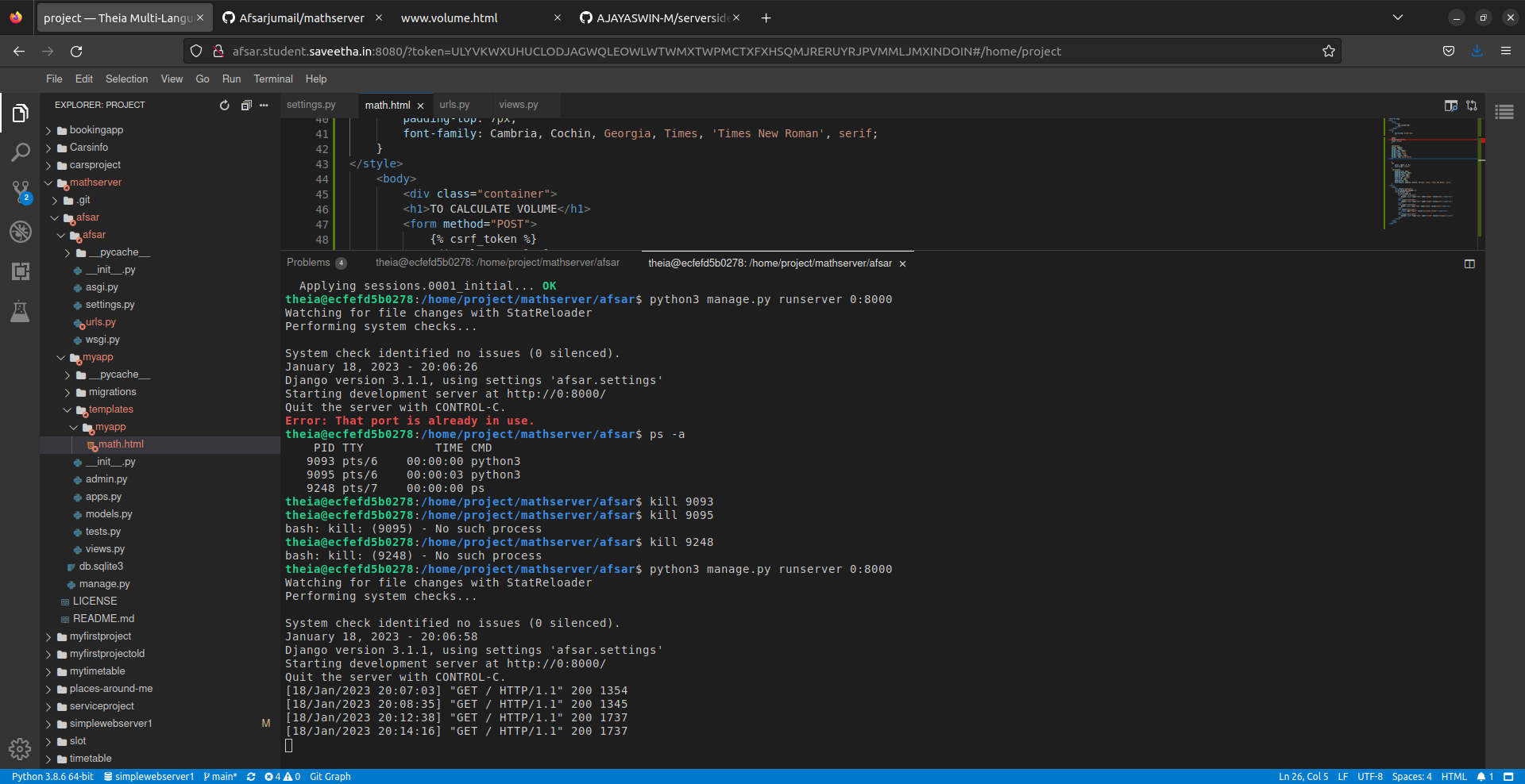 GitHub - Afsarjumail/mathserver