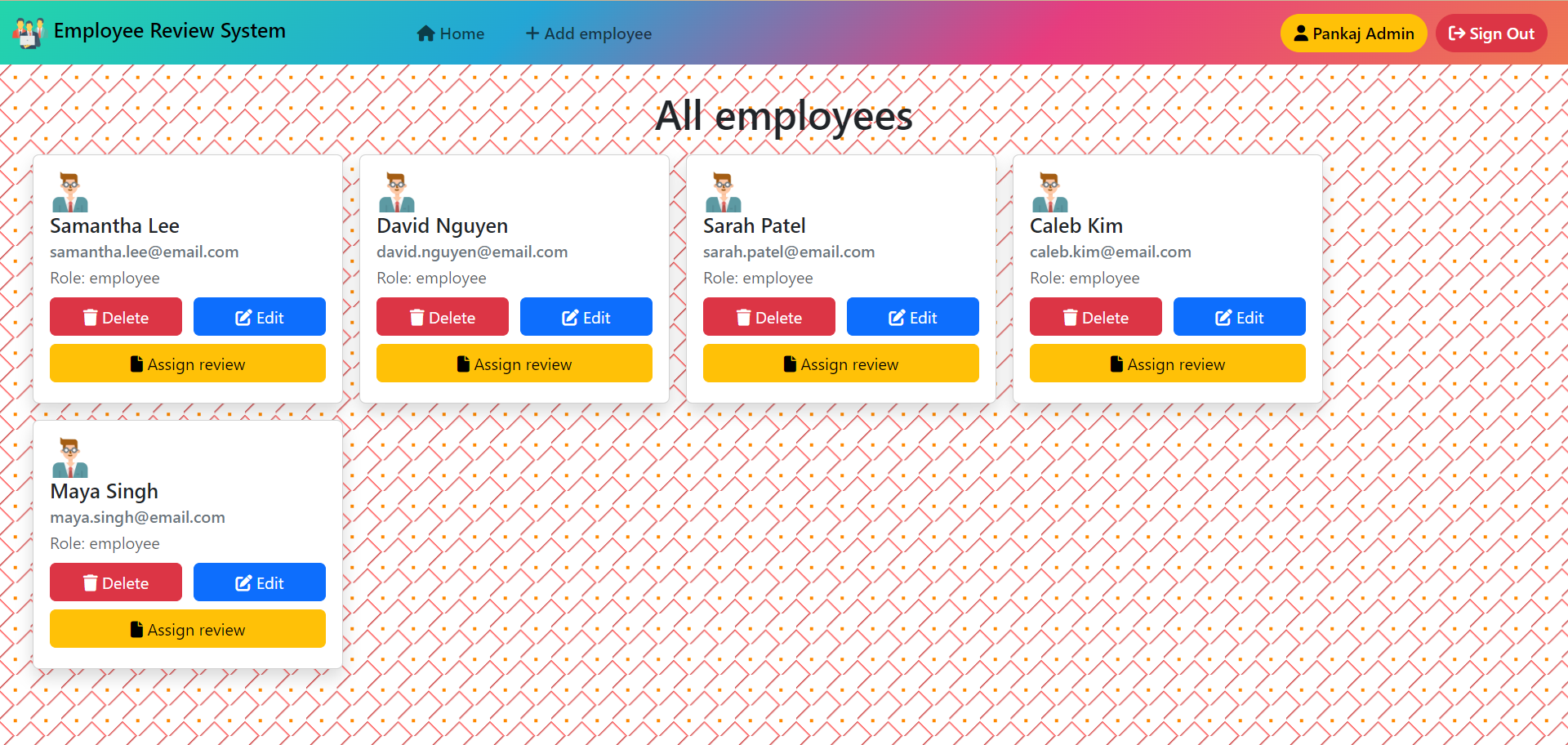 GitHub - erpankajk4/Employee_Review_System