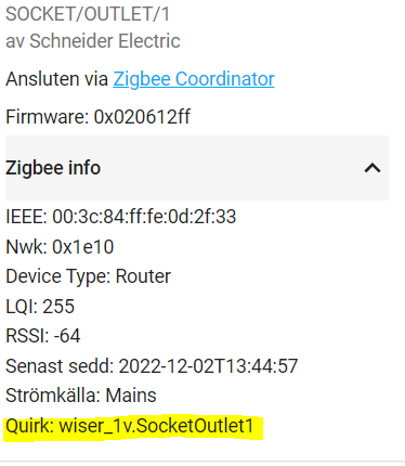 [BUG] Schneider Exxact Wiser outlet reporting W & Wh a factor 1000 off · Issue #1889 · zigpy/zha ...