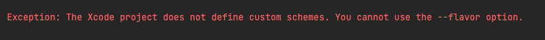 Need To Add Build Flavors To Ios · Issue 5 · Monstar Lab Oss Flutter Template Riverpod · Github