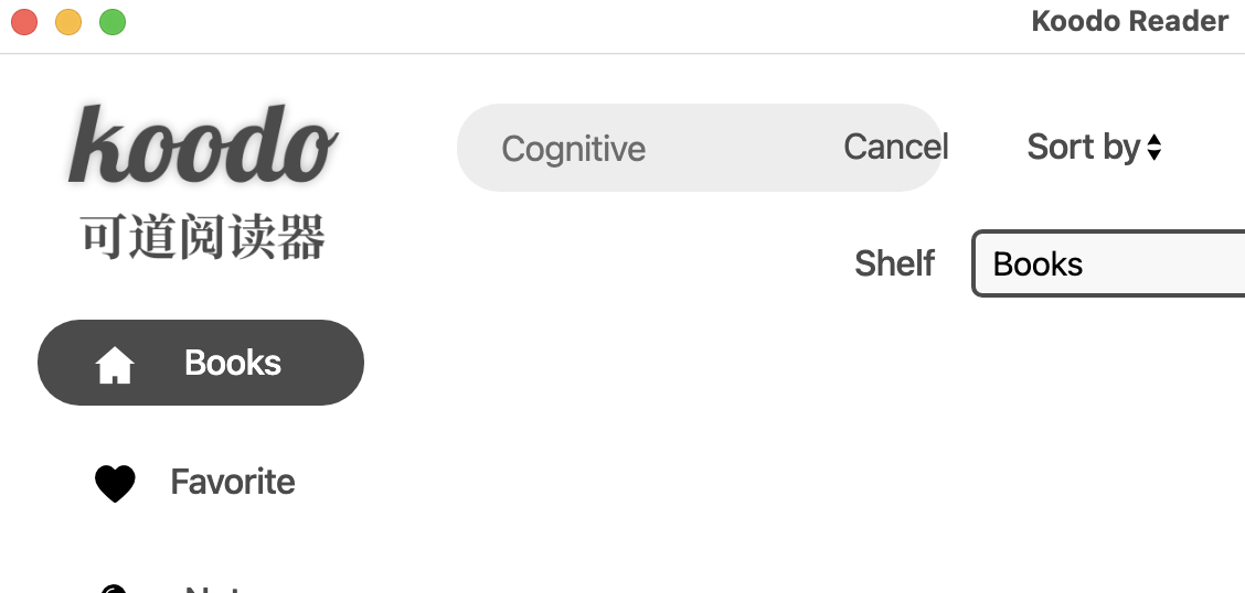Search function does not produce results · Issue #88 · koodo-reader/koodo-reader · GitHub