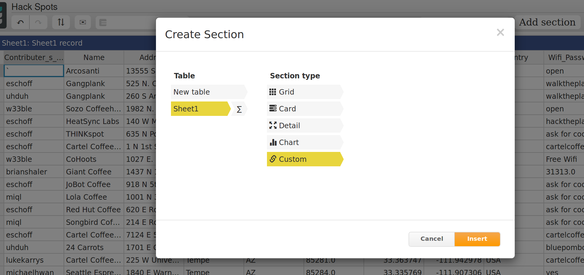 GitHub - gristlabs/grist-plugin-examples