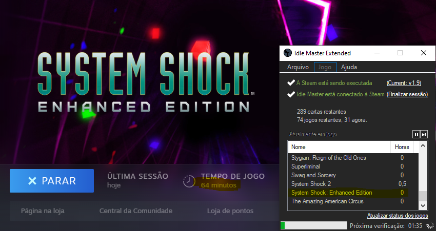 [BUG] Hours not updating accordingly · Issue #400 · JonasNilson/idle_master_extended · GitHub