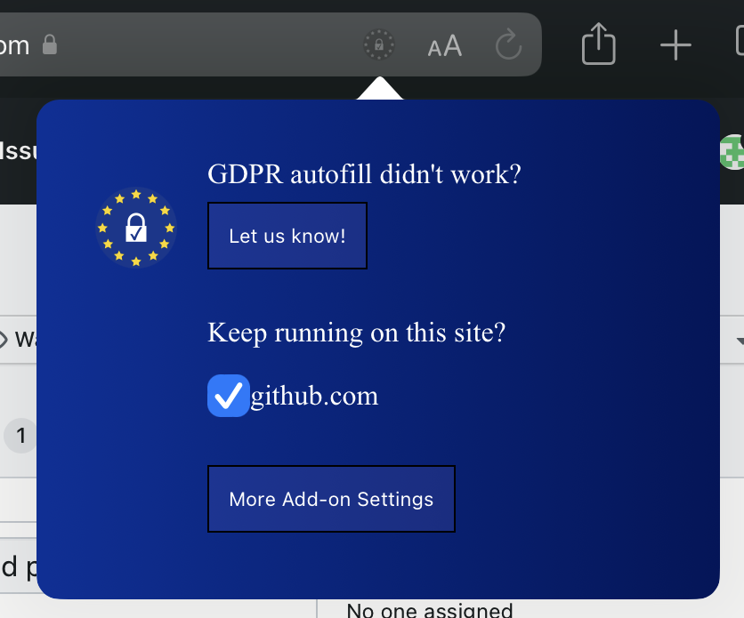 Suggestion: black and white icon and pane for safari · Issue #264 · cavi-au/Consent-O-Matic · GitHub
