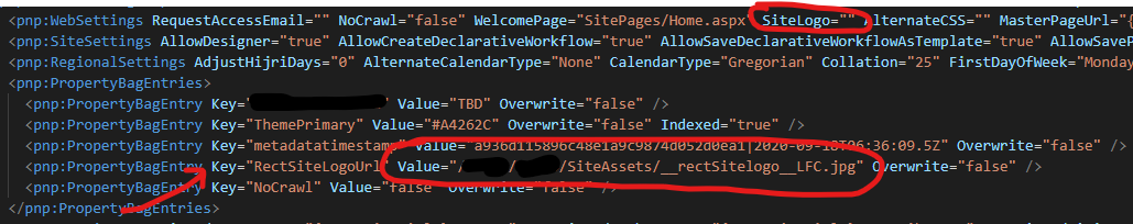 [BUG] Get-PnPTenantTemplate and SiteLogo Property/Asset File. · Issue #1682 · pnp/powershell ...