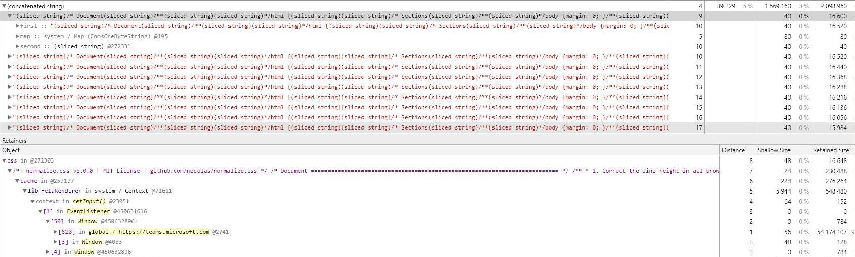 Fela memory improvements · Issue #1311 · microsoft/fluent-ui-react · GitHub
