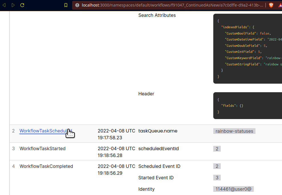[0.4.0] Usability - Constant scrolling · Issue #344 · temporalio/ui · GitHub
