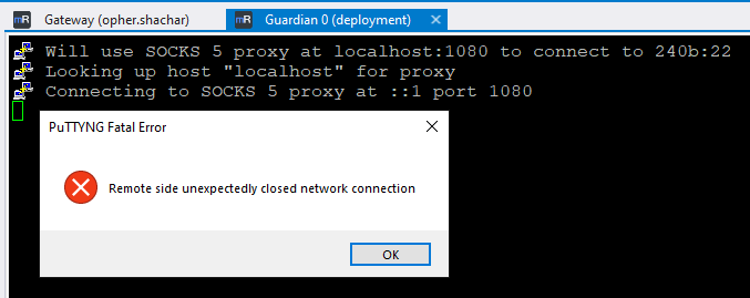 PuTTYNG 0.71 fails to connect IPv6 through SOCKS · Issue #1733 ...