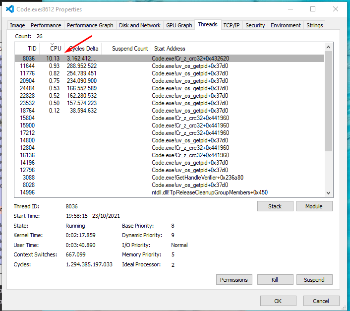 Settings Sync with github cause excessive CPU usage and integrated terminal hang after VSCode ...