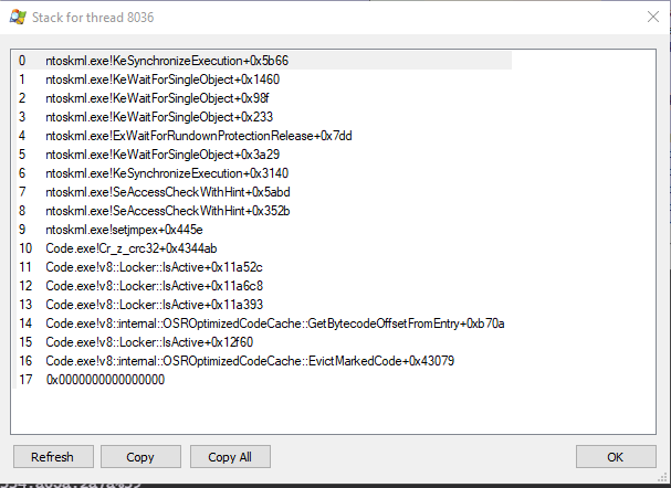 Settings Sync with github cause excessive CPU usage and integrated terminal hang after VSCode ...
