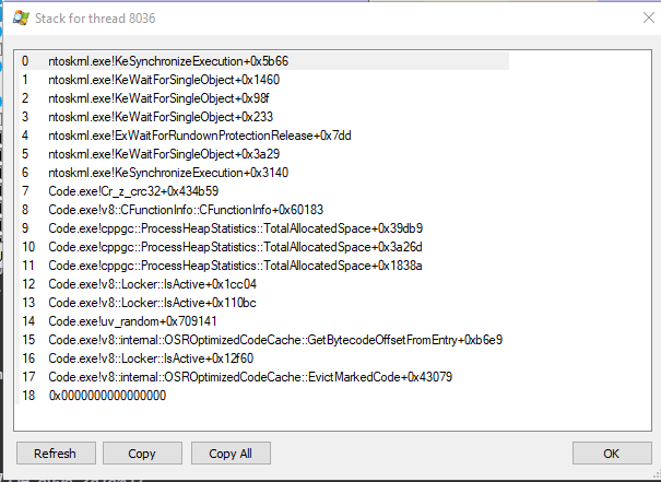 Settings Sync with github cause excessive CPU usage and integrated terminal hang after VSCode ...
