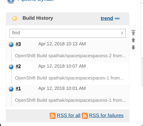 WebHook: new build is not showing on pipeline screen. · Issue #3047 · openshiftio/openshift.io ...