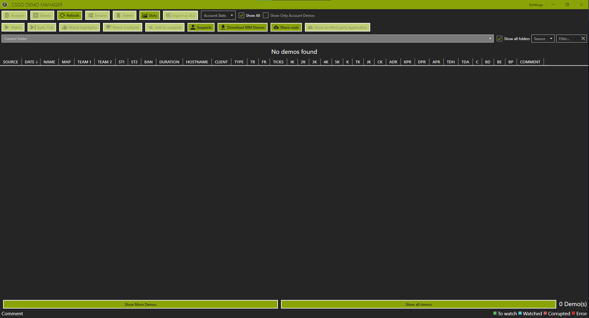 Demos not loading · Issue #614 · akiver/cs-demo-manager · GitHub