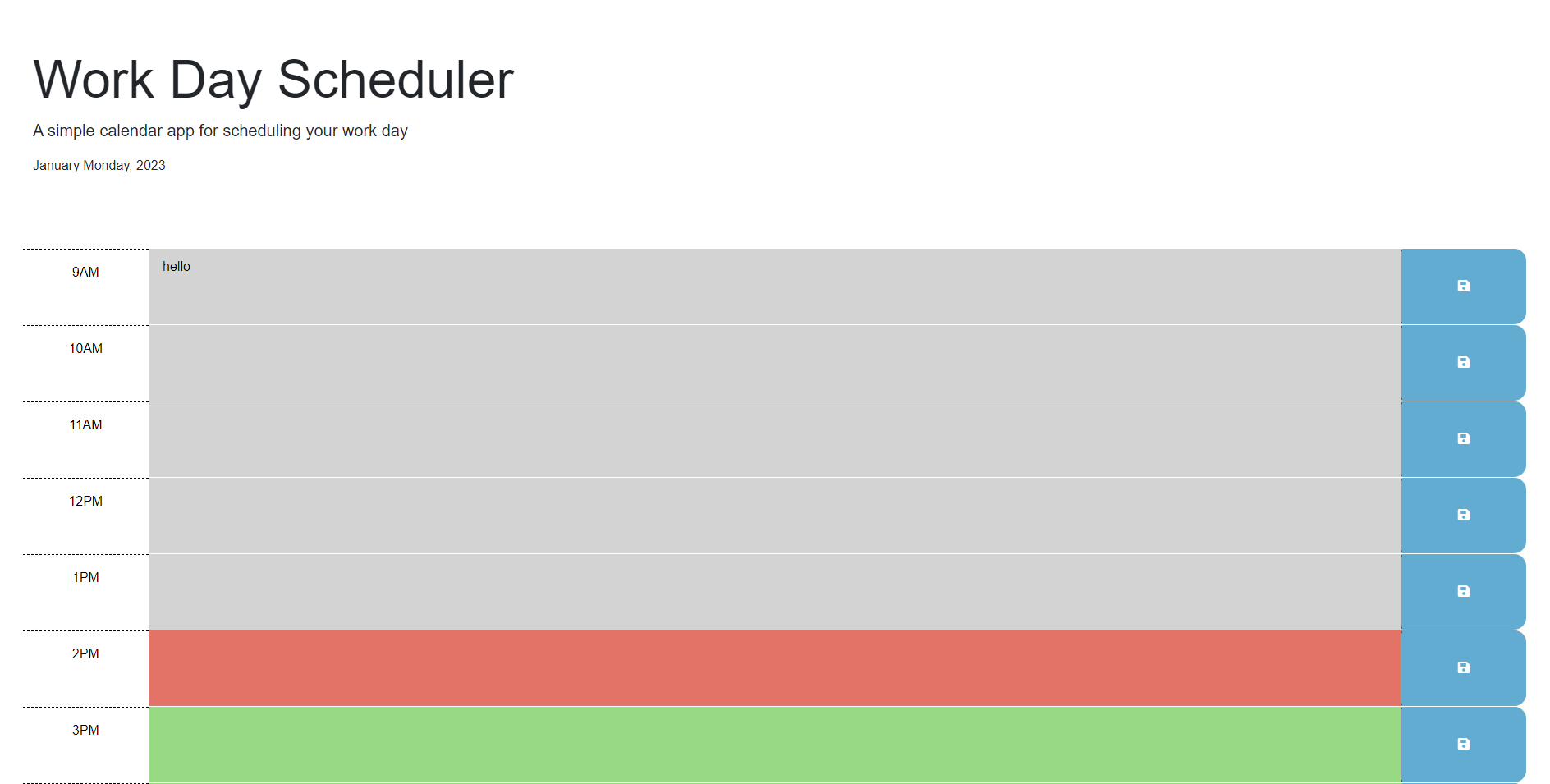 GitHub - tferraro517/Workday_Scheduler: A simple calendar app
