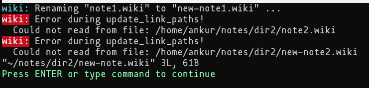File rename not updating links · Issue #250 · lervag/wiki.vim · GitHub