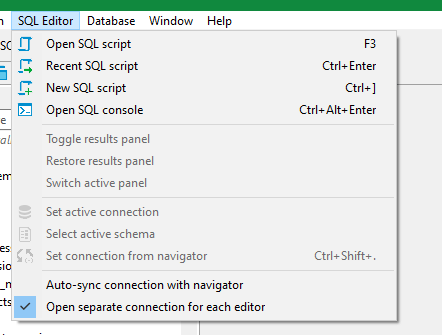 Worse usability with combined SQL toolbar in 7.3.5 - bring back the old ...