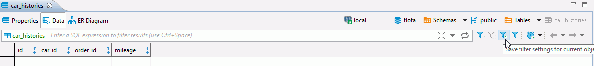 Saved Filter Settings Lost Between Restarts · Issue 4166 · Dbeaver Dbeaver · Github