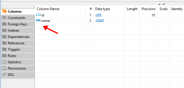 After the column is selected, the Create menu will not be show · Issue #5816 · dbeaver/dbeaver ...